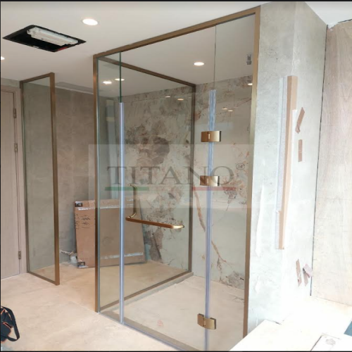Frameless Glass Shower Screen Installation- Titano Malaysia